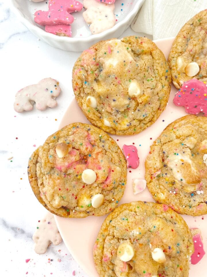 Circus Animal Sugar Cookies - Handful of Sugar