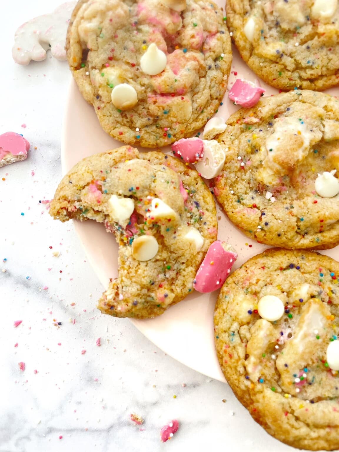 Circus Animal Sugar Cookies - Handful of Sugar